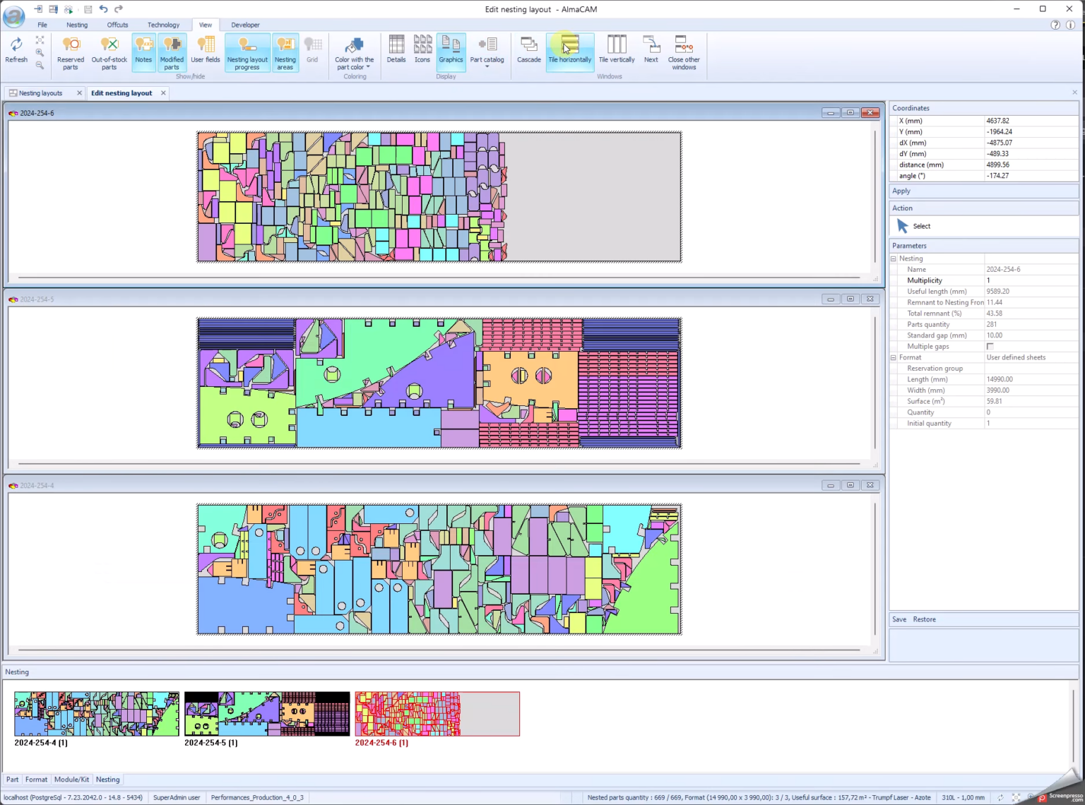 Almacam Cut, CAD/CAM software for 2D cutting - Almacam