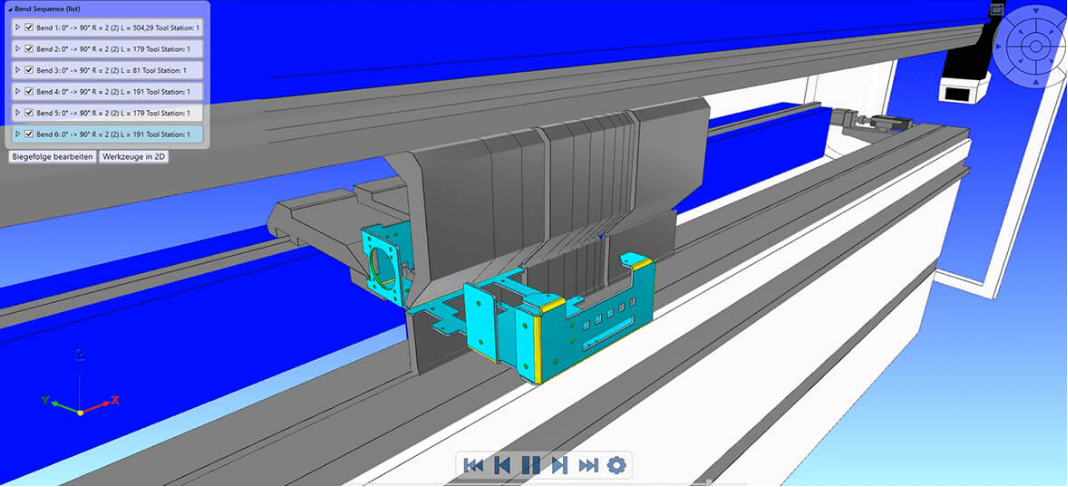 Almacam Bend, CAD/CAM software for sheet metal bending - Almacam