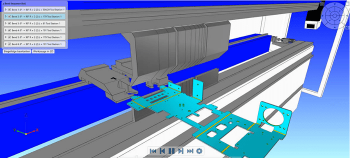 Almacam Bend, CAD/CAM software for sheet metal bending - Almacam